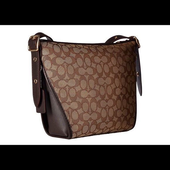 Coach | Bags | Coach Small Dufflette In Signature Khakibrown | Poshmark